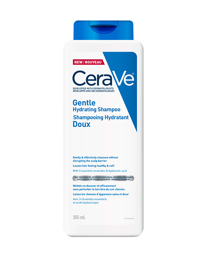 Gentle Hydrating Shampoo - Ceramides & Hyaluronic Acid - CeraVe