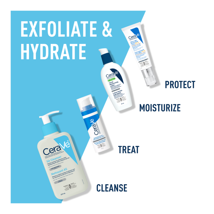 Renewing SA (Salicylic Acid) Cleanser | Face Wash | CeraVe