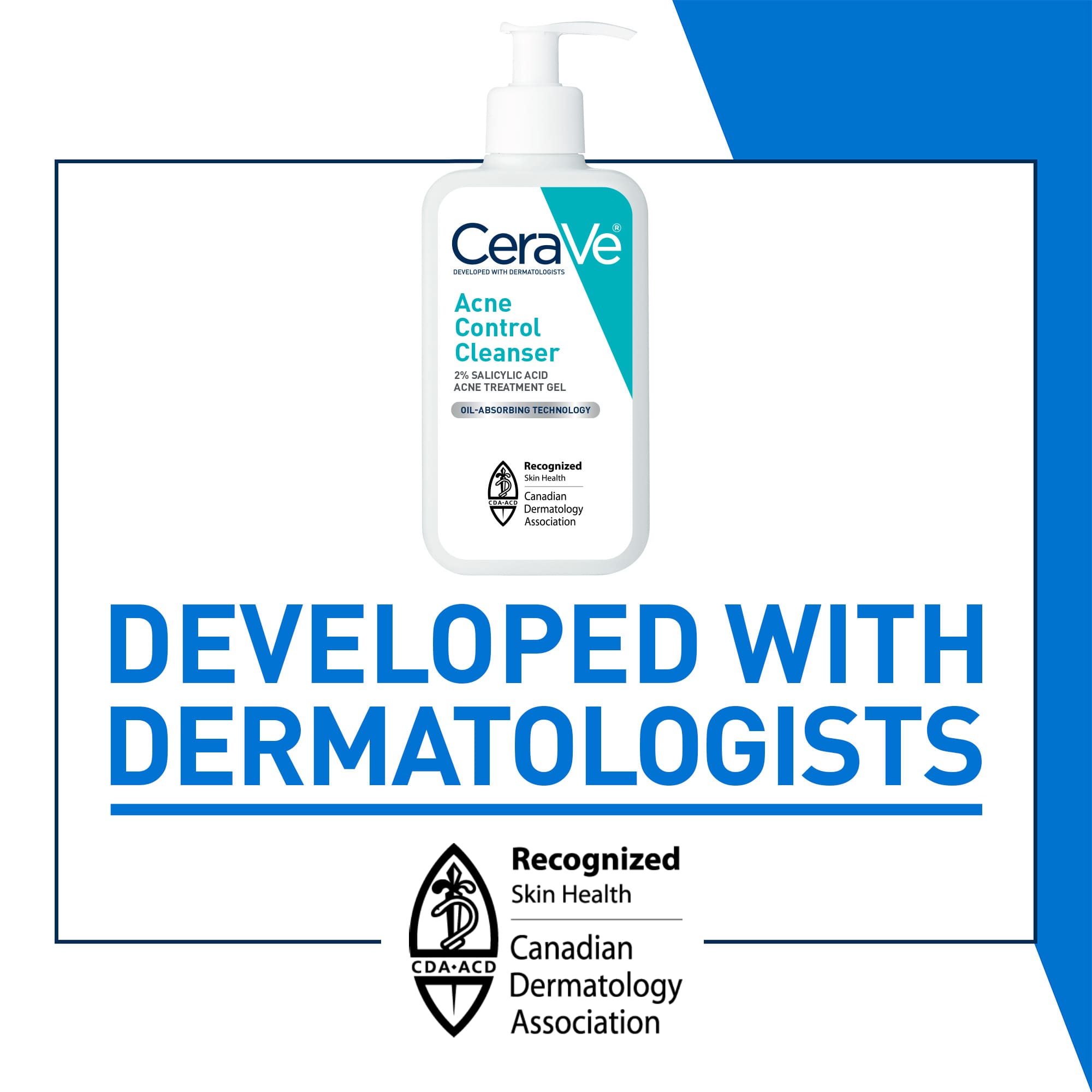 Daily Acne Control Cleanser with 2% Salicylic Acid - CeraVe