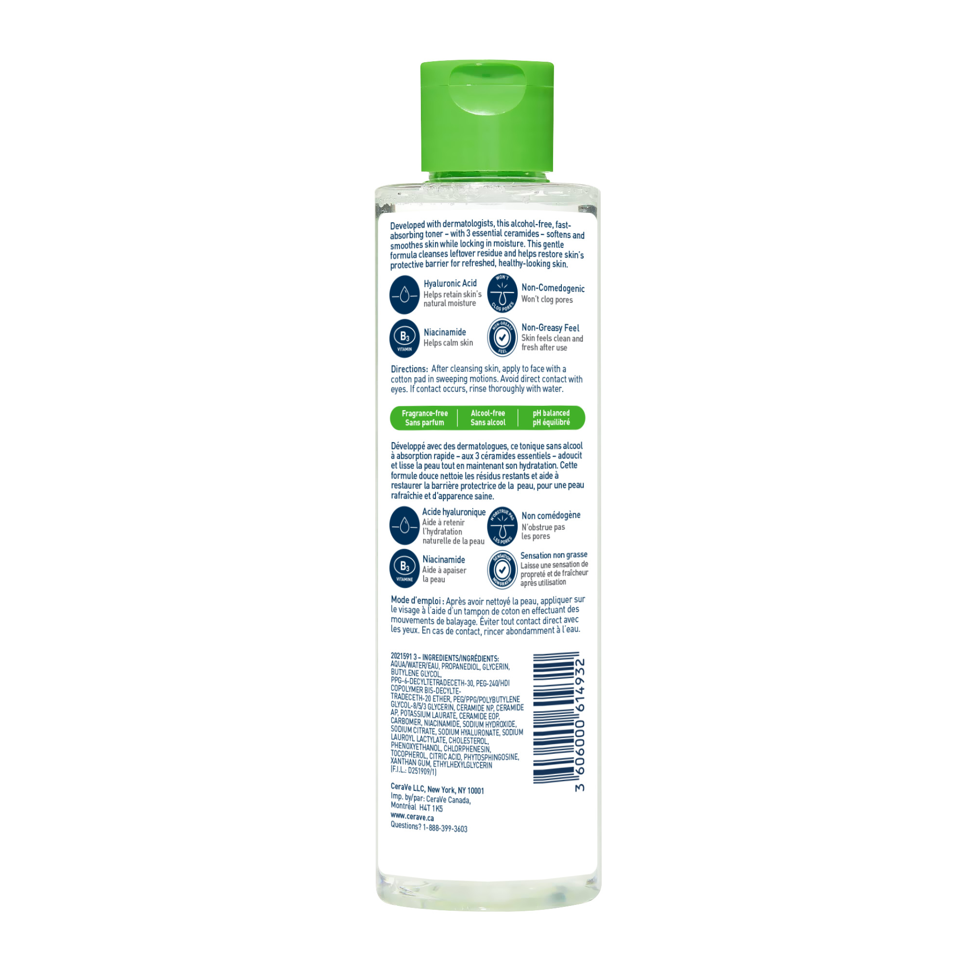 Hydrating Toner for Normal to Dry Skin - Face Toner - CeraVe