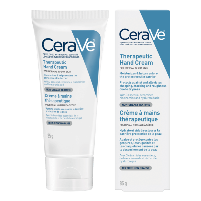 CeraVe Therapeutic Hand Cream for Dry Cracked Hands | CeraVe