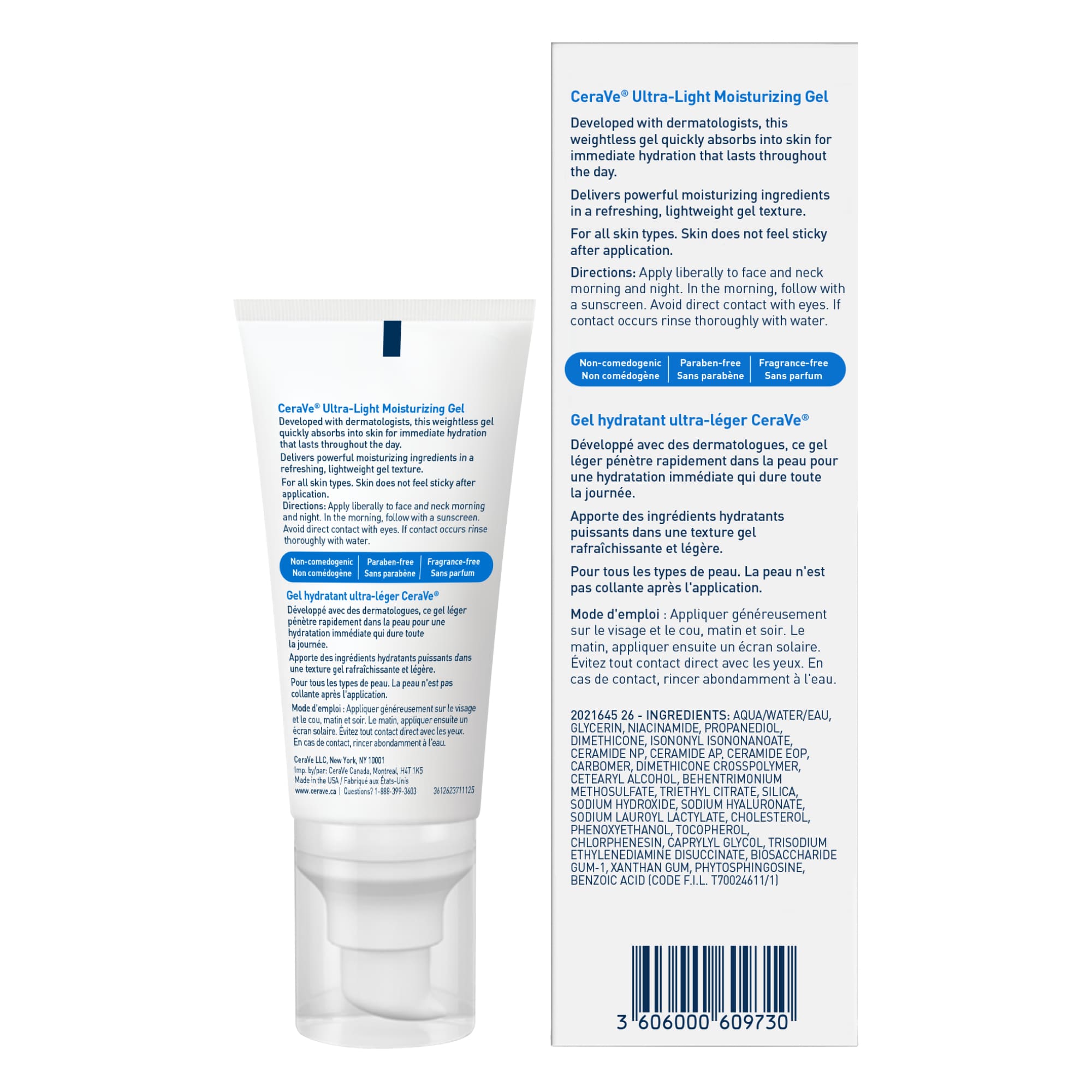 Ultra-Light Moisturizing Gel with Hyaluronic Acid - CeraVe