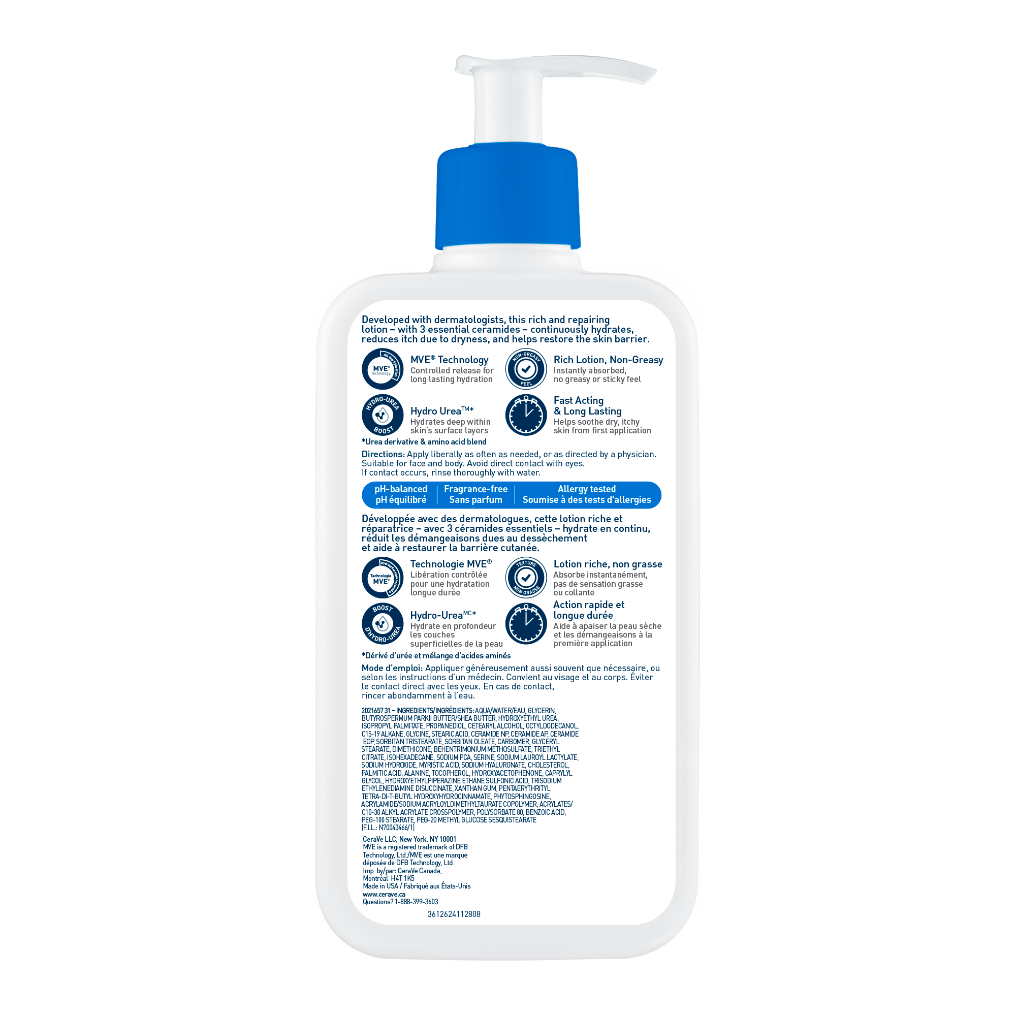 Intense Moisturizing Lotion | Skincare Moisturizers | CeraVe Canada