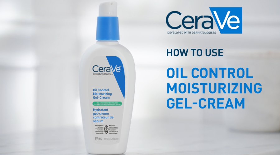 Oil Control Gel-Cream Moisturizer for Oily Skin - CeraVe