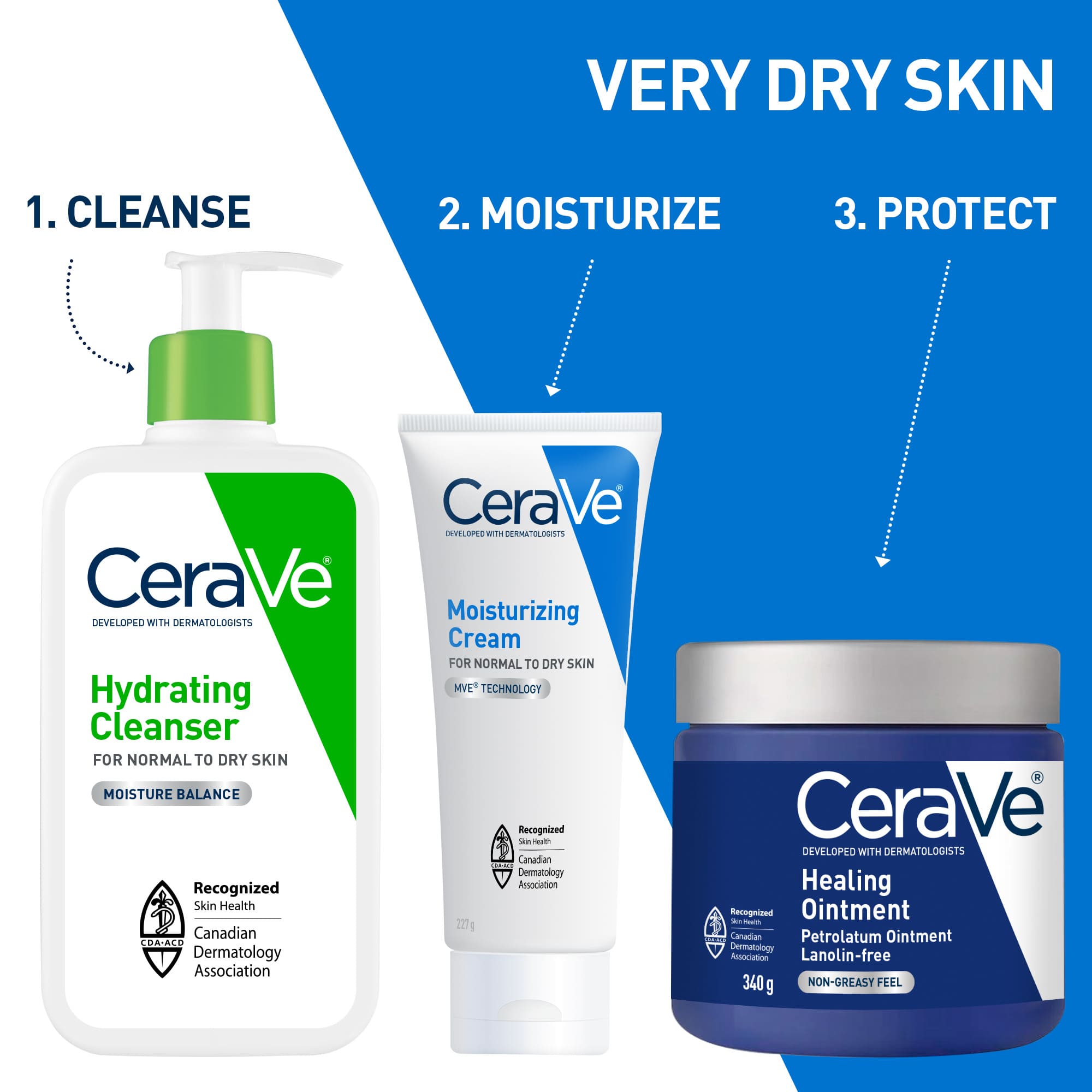 Healing Ointment with 3 Ceramides & Hyaluronic Acid - CeraVe